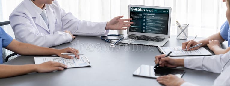 AI Ethics Responsibility Standard Law and Rules on Computer Screen ...