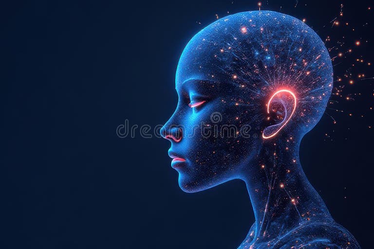 AI Evolution in Motion stock illustration. Illustration of concepts - 375308648