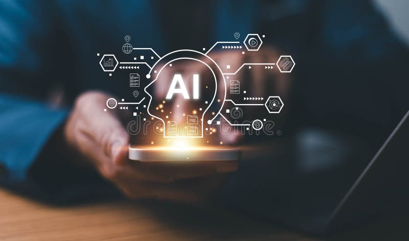 AI Expert Analytics Tech, Artificial Intelligence Technology Concept, Technology and People ...