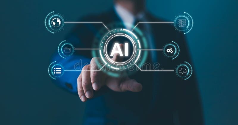 AI Expert Analytics Tech, Artificial Intelligence Technology Concept ...