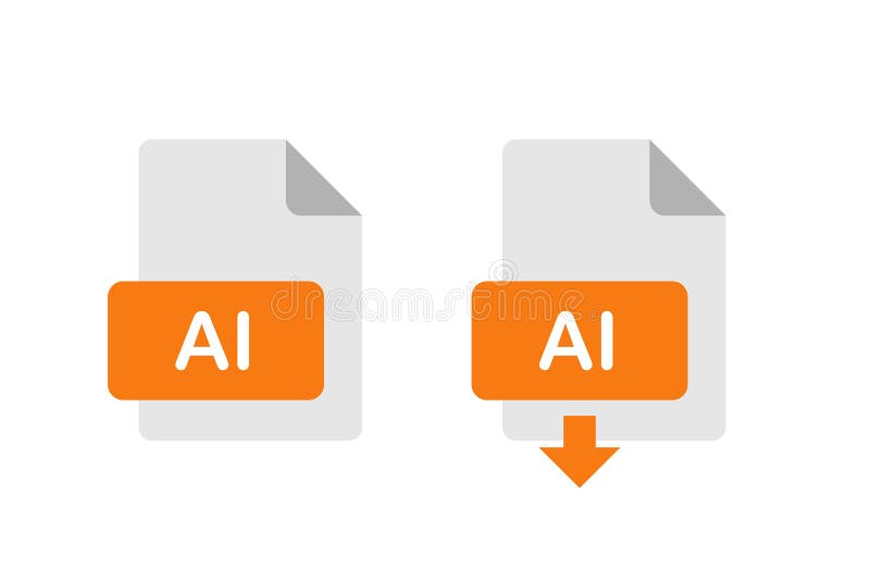AI File Format, Download Ai File Sign with Arrow, Set of Two Vector ...