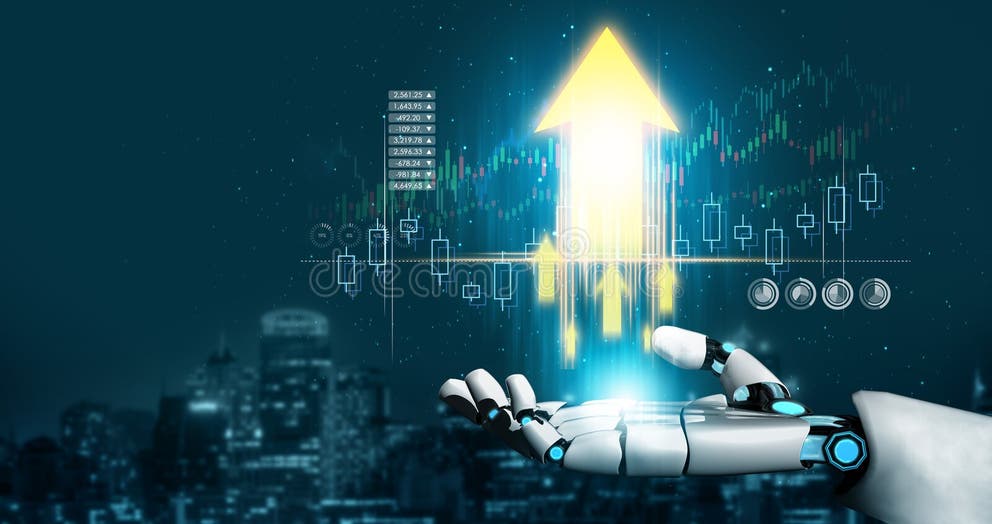 AI Forecasting for Business Growth in 2025 Economy Vouch Stock Illustration - Illustration of ...