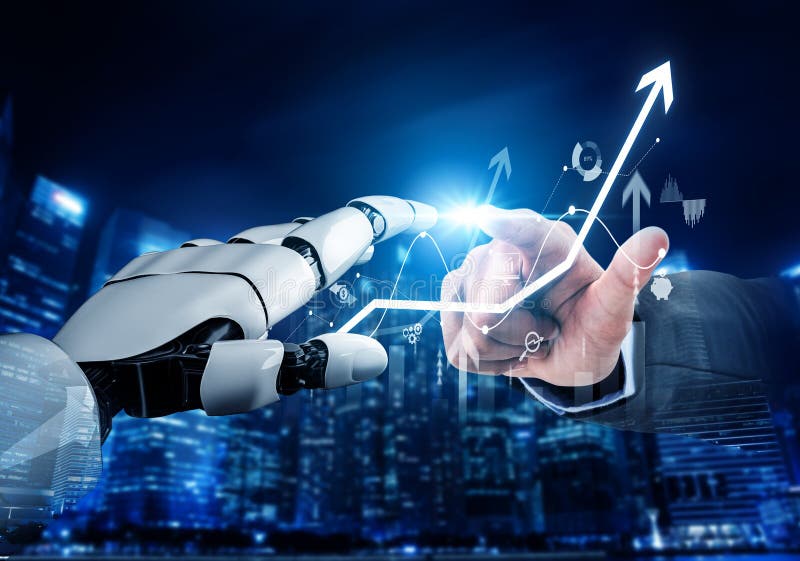 AI Forecasting for Business Growth in 2025 Economy Vouch Stock Image ...