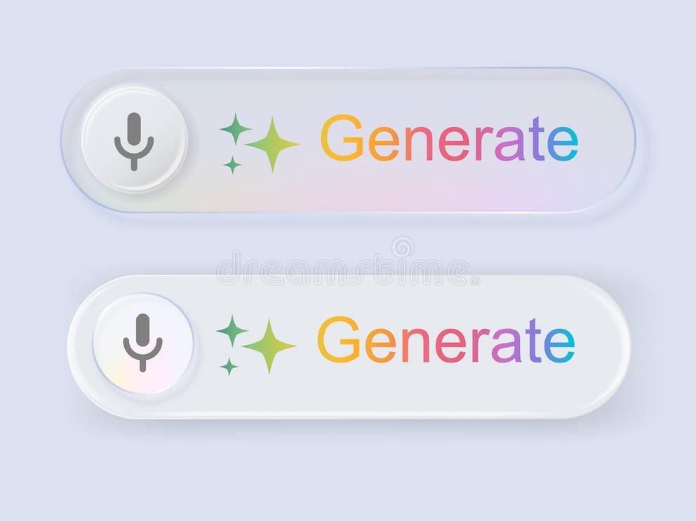 Generate Audio Button Stock Illustrations – 14 Generate Audio Button ...