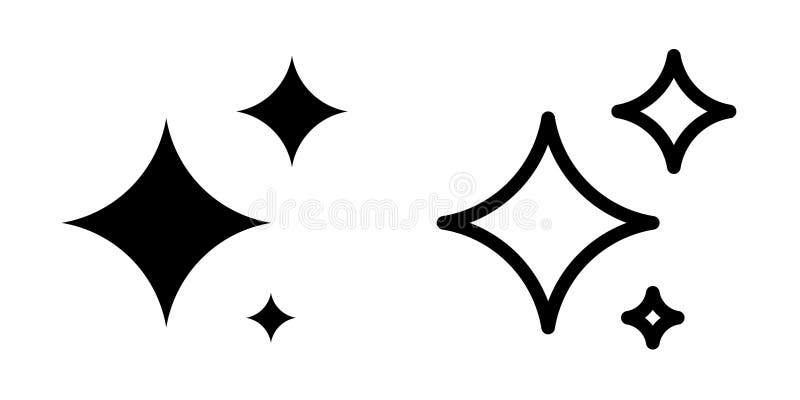 Ai Generate Icon Symbol Set. Stock Illustration - Illustration of ...