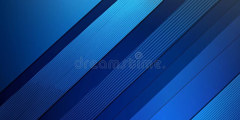 Abstract Blue Diagonal Lines Background. Stock Illustration ...