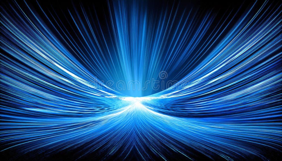 Abstract Blue Light Motion Waves, Gradient Background, for Documents ...