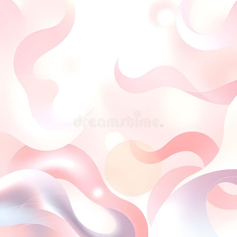 AI-generated Abstract Easter Background with Pastel Tones and Flowing ...
