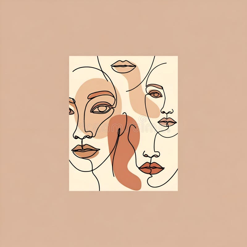 Abstractportraits Stock Illustrations – 3 Abstractportraits Stock ...