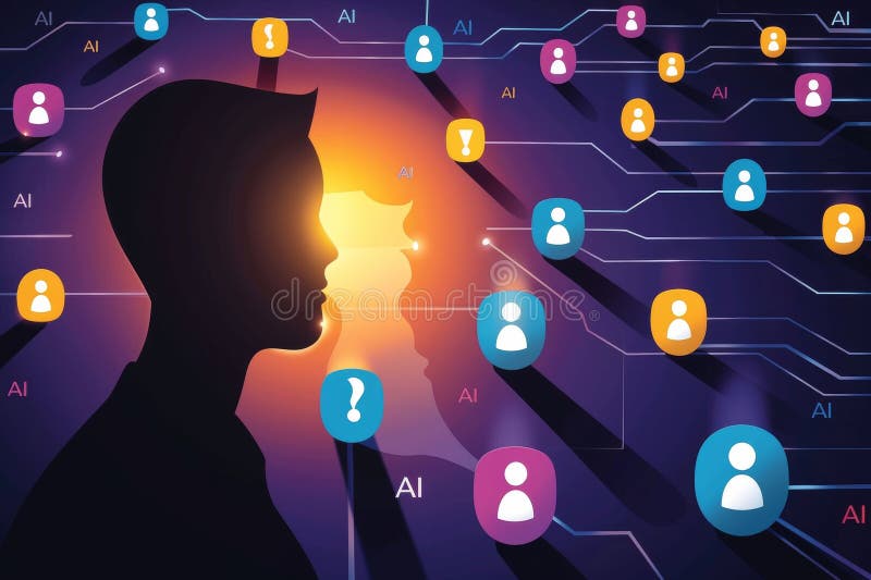 AI Driven Social Network Interface with User Profiles and Connections ...