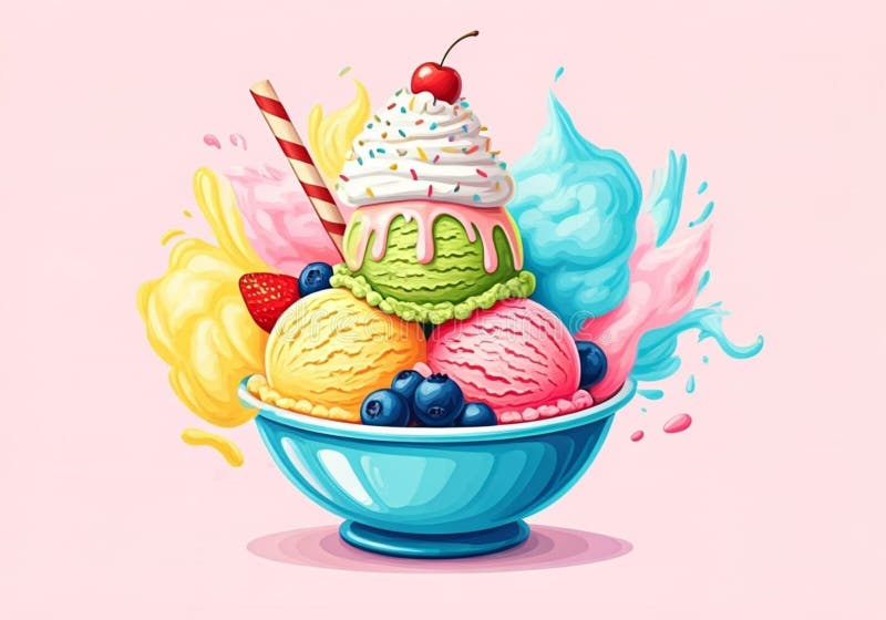 Animated Cream Ice Stock Illustrations – 1,097 Animated Cream Ice Stock ...