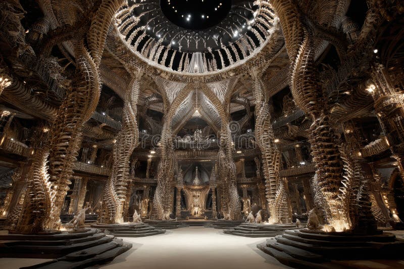 Cathedral of the Titan Core — Biomechanical Sanctum of Fusion Stock ...