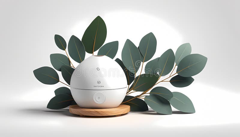 AI-Generated Aromatherapy Diffuser Stock Illustration - Illustration of ...