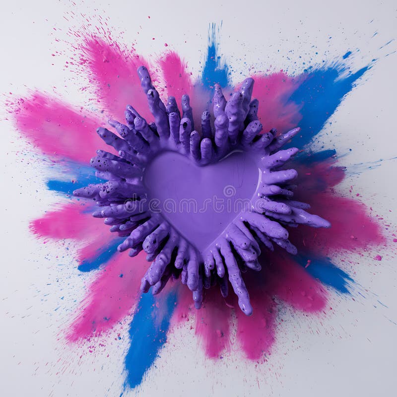 Vibrant Holi Color Explosion AI-Generated Bright Powder Burst for ...