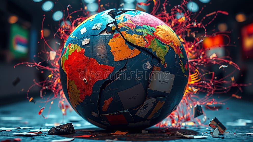 Visualizing the Shattered Global Economy a Depiction of Tariffs ...