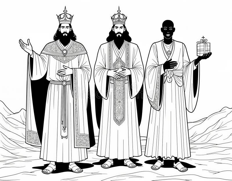 Christmas Black White Line Drawings Stock Illustrations – 349 Christmas ...