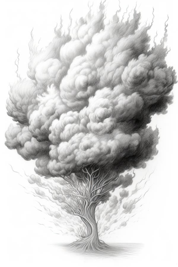 Burning Bush Black White Stock Illustrations – 106 Burning Bush Black ...