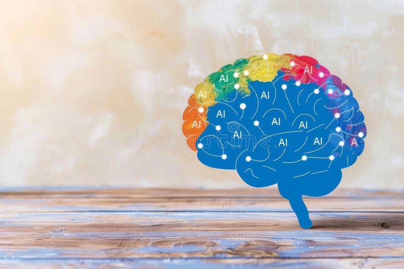 Blue Brain with Colorful Network, Artificial Intelligence, Cognitive ...