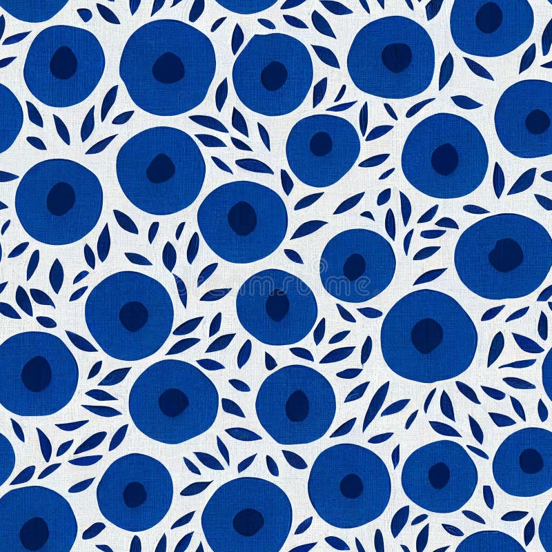 AI-generated Blue and White Repetitive Pattern for Backgrounds, and ... AI-generated Blue and White Repetitive Pattern for Backgrounds, and ...