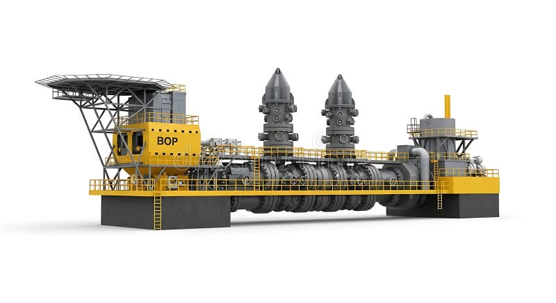 AI-Generated BOP System stock photo. Image of metal - 385801224