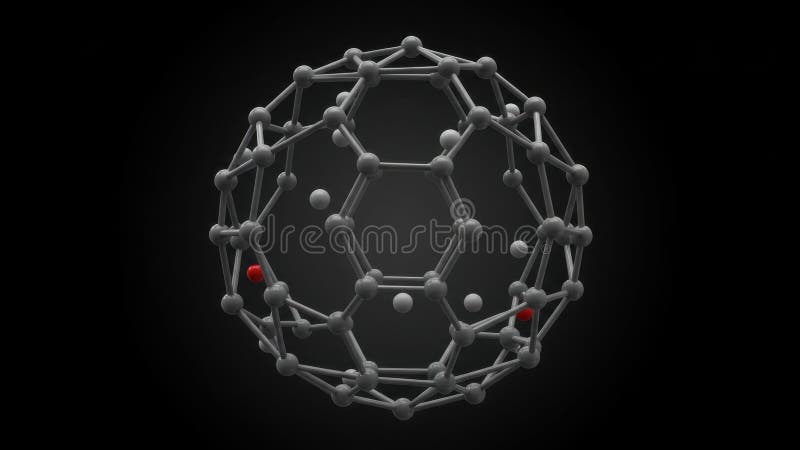 AI-Generated Buckyball Model Stock Illustration - Illustration of brand ...