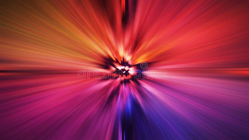 AI Generated Burst of Color Stock Illustration - Illustration of light ...