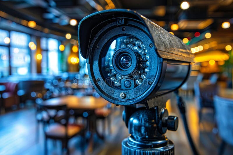 Cameras Integrate Network Systems for Security, Supported by Alarms and ...