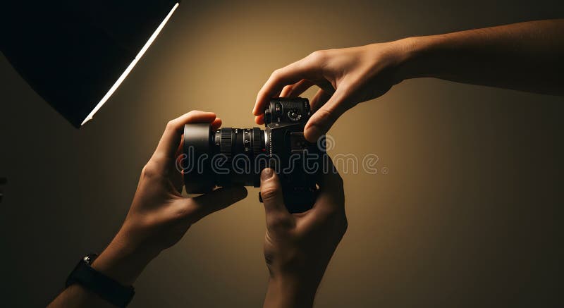 AI-Generated Camera Image stock photo. Image of craftsmanship - 370917096