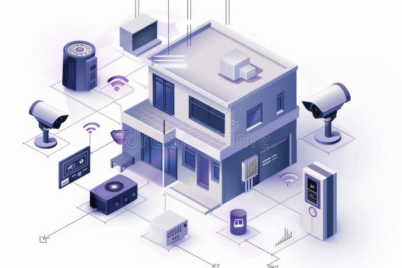 Home Security Systems Utilize Cameras To Capture, Observe, and Monitor ...