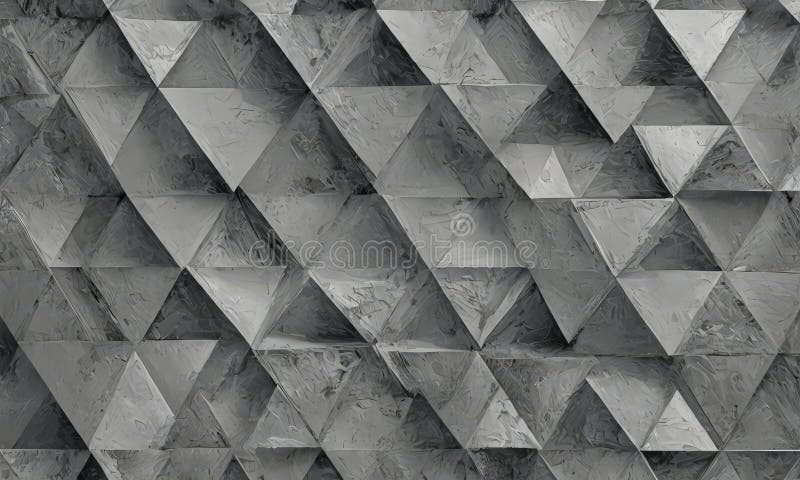 Gray Marble Wallpaper with Pattern Triangles Stock Illustration ...
