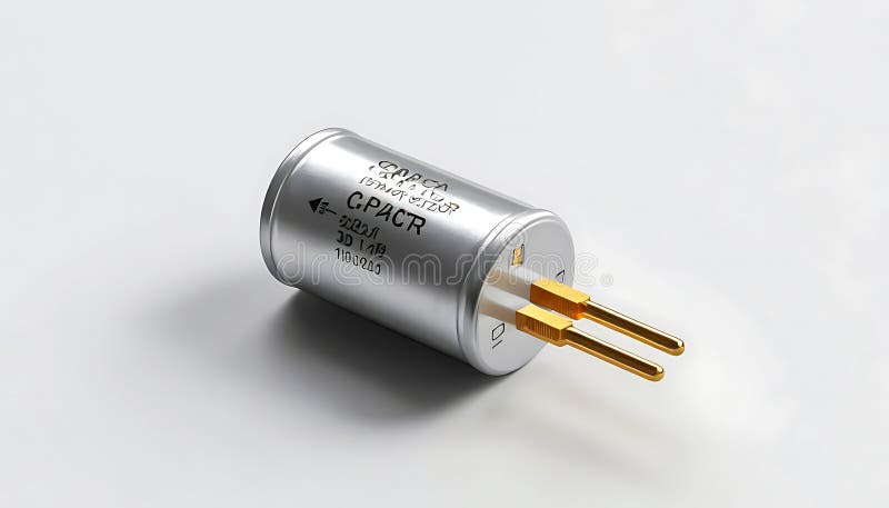 AI-Generated Capacitor Image Stock Photo - Image of item, bright: 373999604