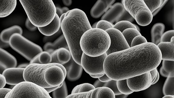 Cartoon of Germs, Superbugs, or Bacteria-like Creatures, Symbolizing ...