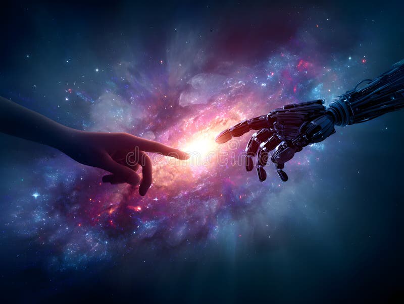 AI-Generated Celestial Contact – Man and Machine in Galactic Harmony ...