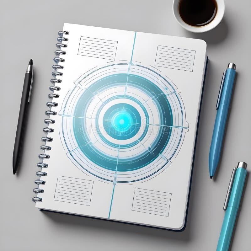 Generated Futuristic Journal Design Stock Illustrations – 212 Generated ...