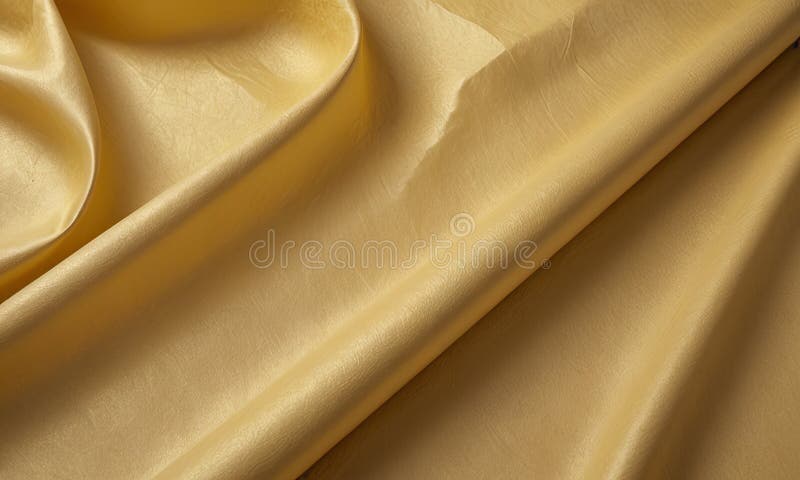 A Close Up of a Gold Colored Fabric. Stock Illustration - Illustration ...