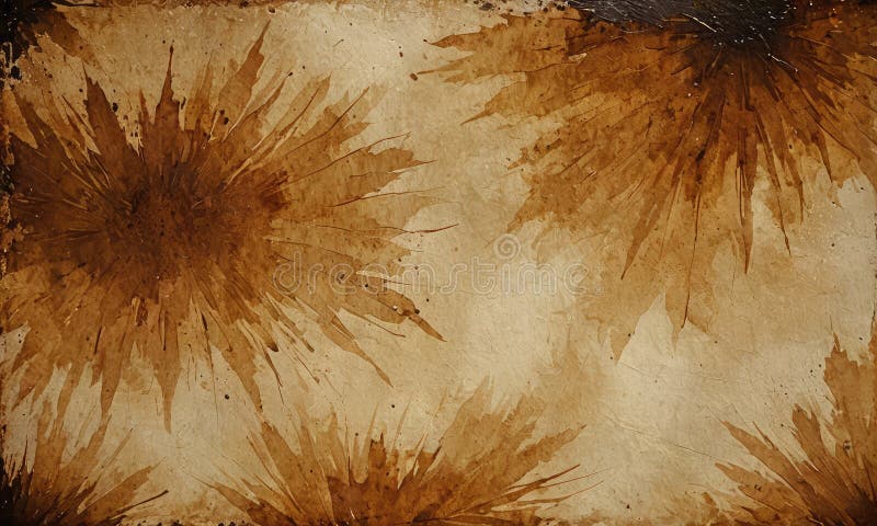 A Brown and Tan Paper with a Brown and Tan Design on it. Stock ...