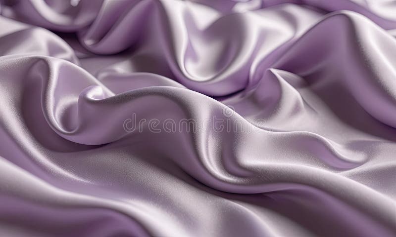 A Purple Fabric with a Flowy Texture. Stock Illustration - Illustration ...