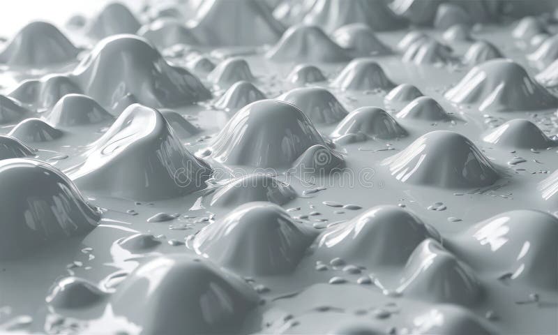 A White Surface with White Balls on it. Stock Illustration ...