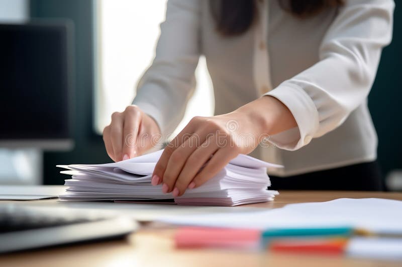 3Closeup_man_hand_working stock illustration. Illustration of generated ...