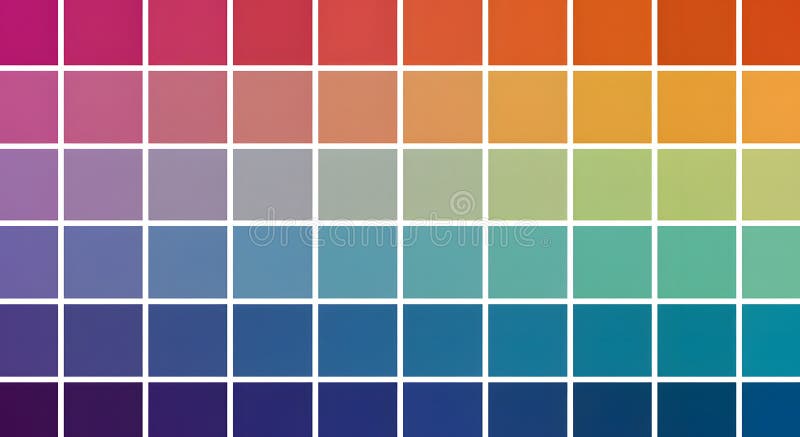 AI-Generated Color Palette stock image. Image of background - 370085453