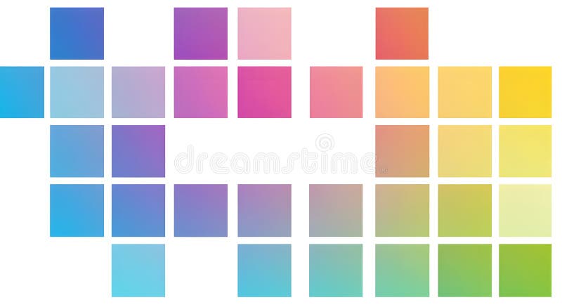 AI Generated Color Palette stock photo. Image of generated - 370085512