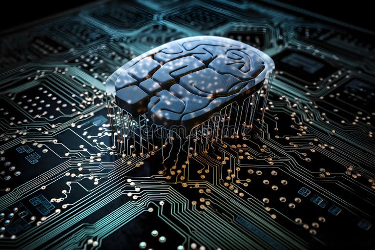 Miniaturized Computer Motherboard Stock Illustrations – 16 Miniaturized ...