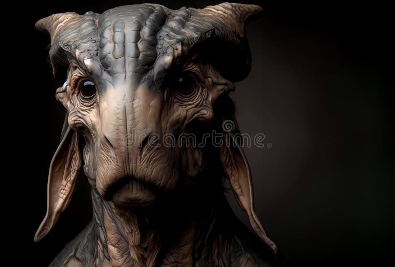 Primitive alien species stock illustration. Illustration of screenshot - 293305762