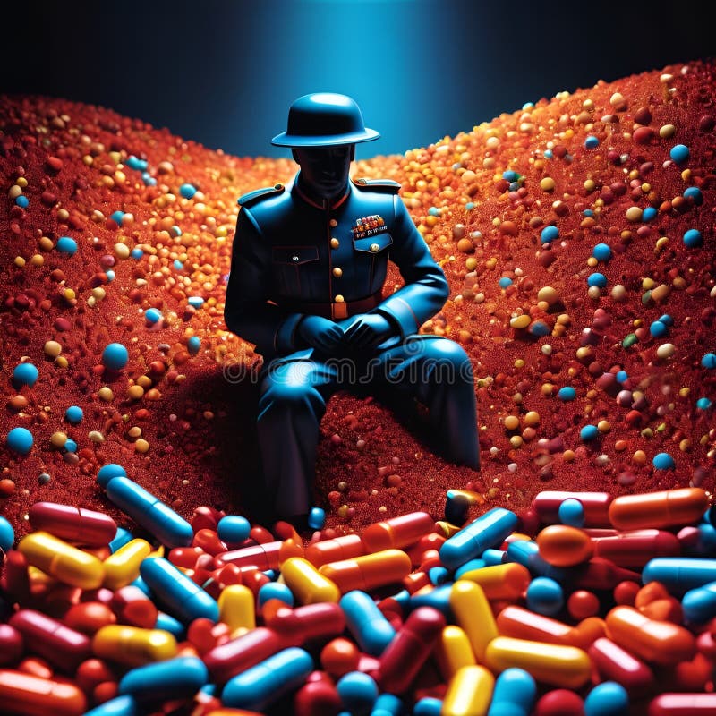 Resilience Rising: Battling Addiction AI Generated Stock Image - Image ...