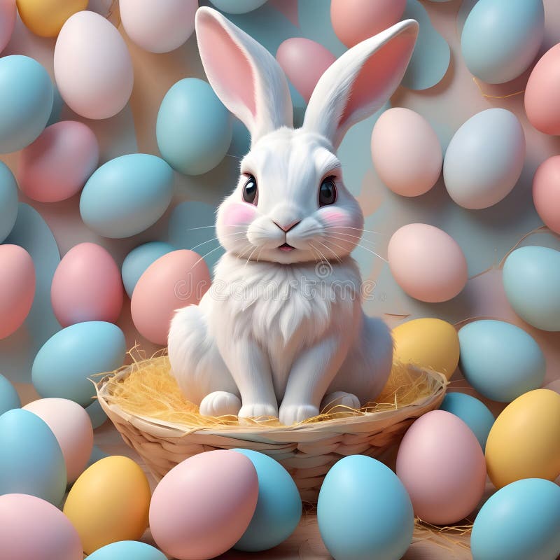 AI-generated Conceptual Easter Illustration Stock Illustration ...