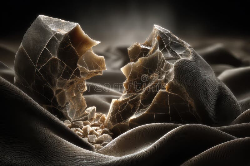 Fragmented Harmony Texture with Cracked Stone and Organic Detail 03 ...