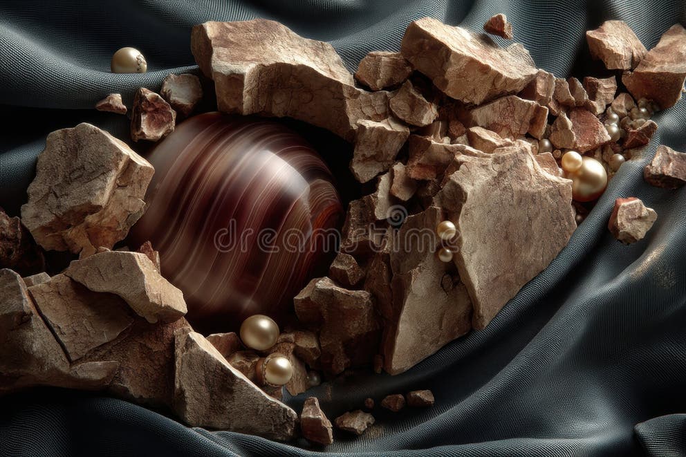 Fragmented Harmony Texture with Cracked Stone and Organic Detail 02 ...