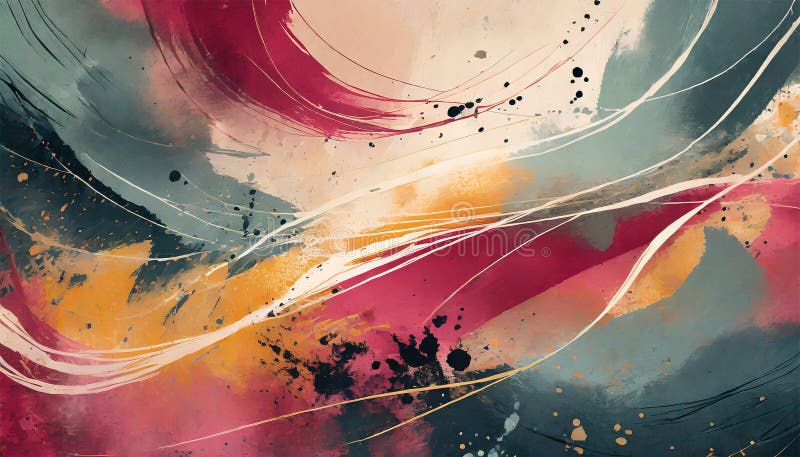 AI-Generated Create a Vibrant and Captivating Abstract Artwork that ...