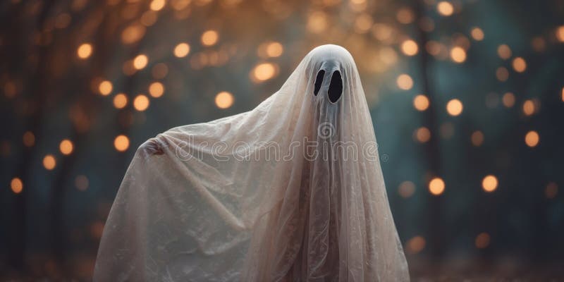 A Creative Representation of a Ghost in a Whimsical Style. Stock Photo ...