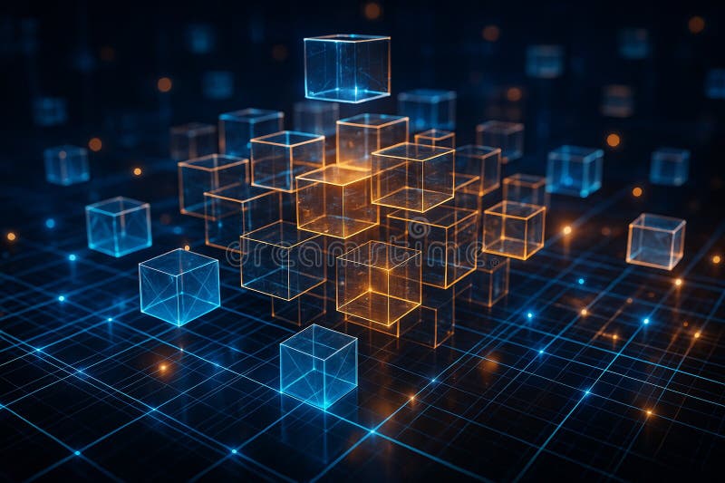 Blockchain Data Structure Stock Illustrations – 17,752 Blockchain Data ...